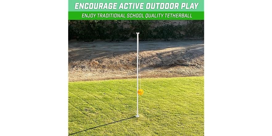 GoSports Backyard Tetherball Gam