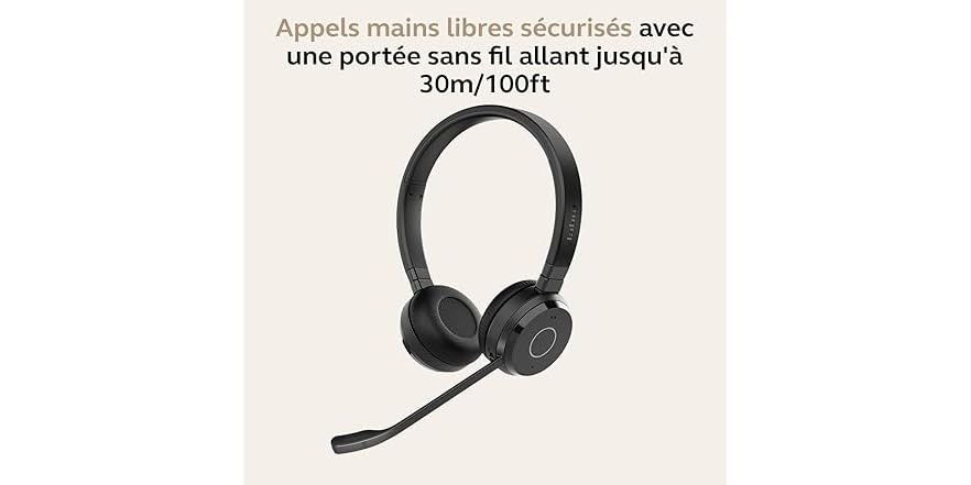 Jabra Evolve 65 TE Wireless Headset