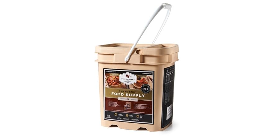 Wise Company Freeze Dried Food Buckets