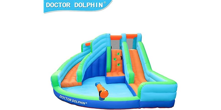 Doctor Dolphin Double Slide Water Castle