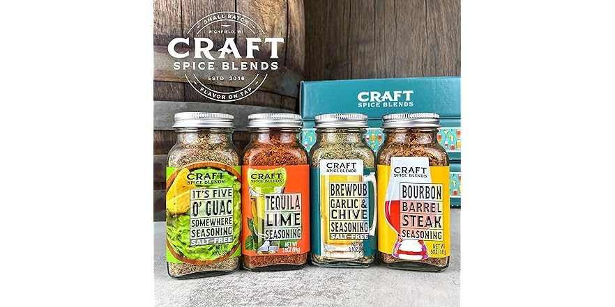 (4 Pack) Craft Spice Blends Happy Hour Seasoning Set
