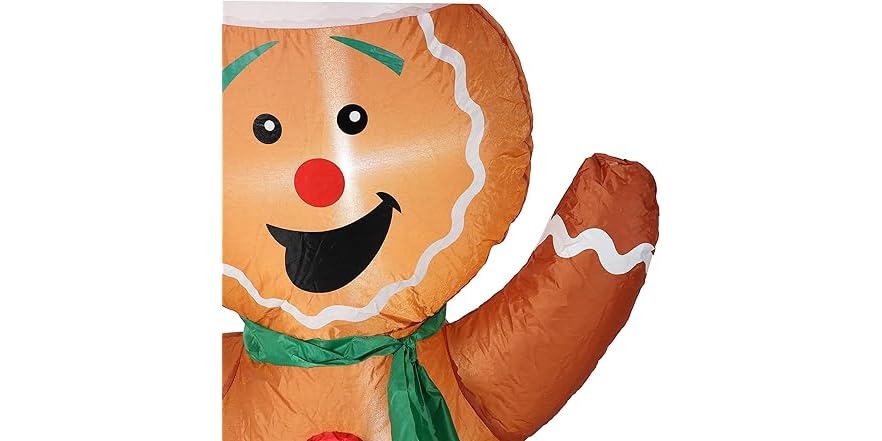 Inflatable Festive Gingerbread Man