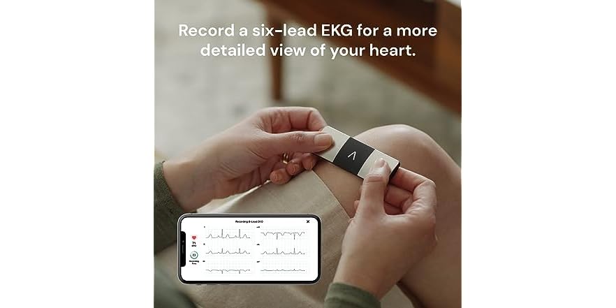 KardiaMobile 6-Lead Personal EKG Monitor