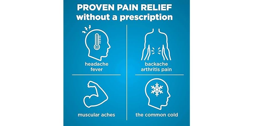 Amazon Basic Care Ibuprofen Tablets 200 mg