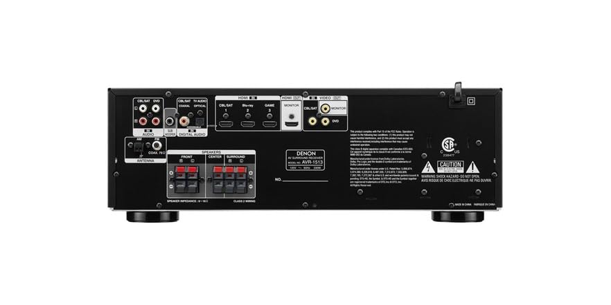 Denon 5.1 A/V Receiver or AudioSource 160W Soundbar