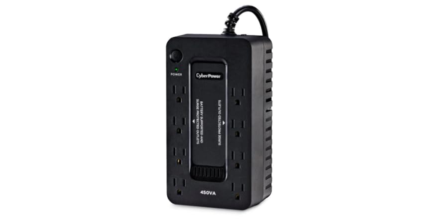 CyberPower SE450G1 8-Outlet Battery Backup
