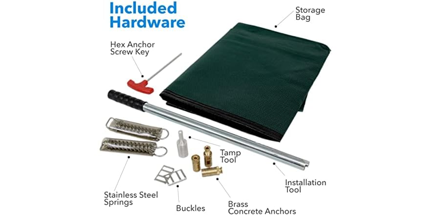Pool Mate Green Mesh Safety Cover