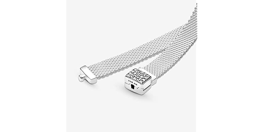 PANDORA Sparkling Clasp Bracelet (Open Box)