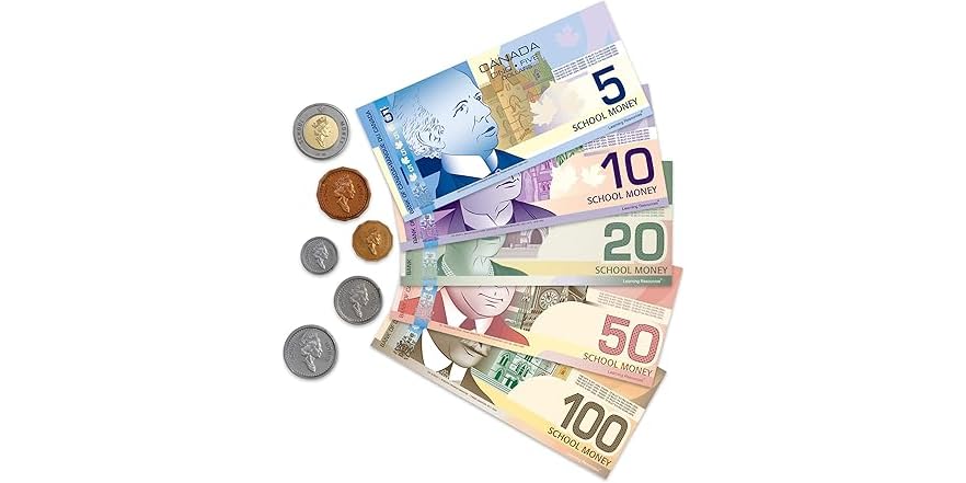 Learning Resources Canadian Currency