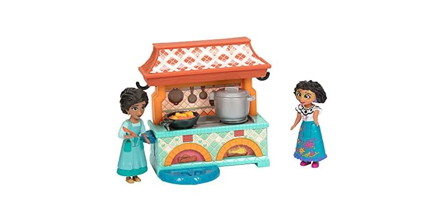Disney Encanto Mirabel Figure in Kitchen