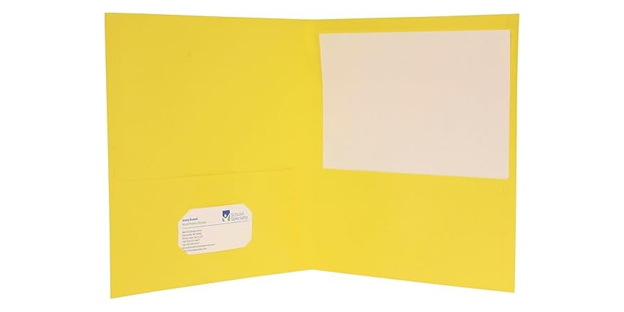 School Smart 2-Pocket Folders