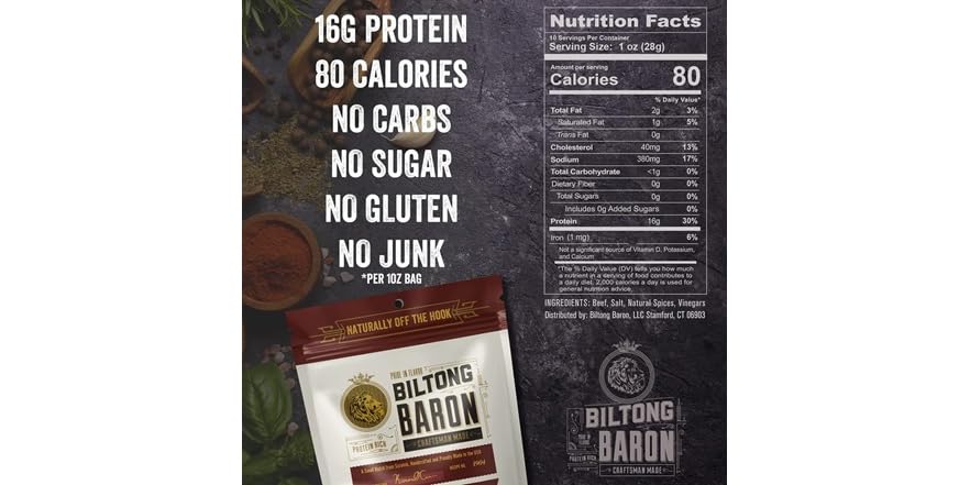 (3 Pack) Biltong Baron Fire in the Hole