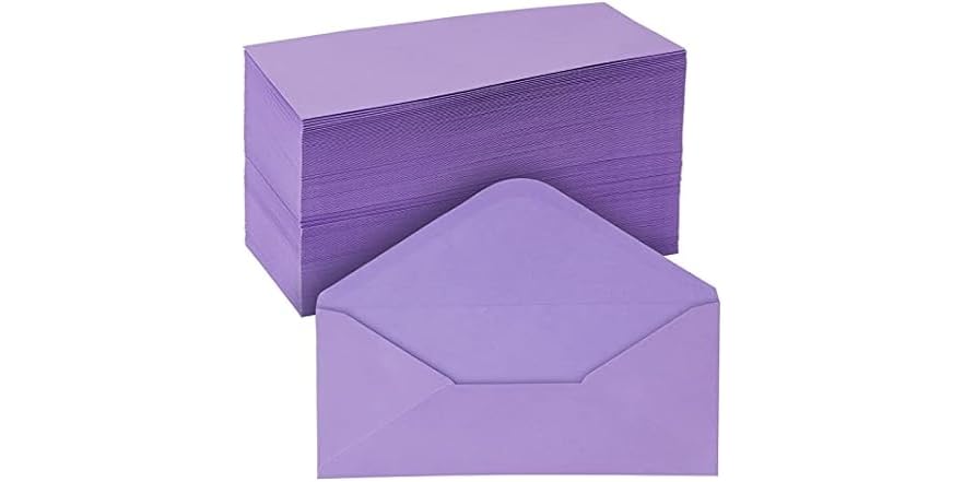 200 Pack #10 Envelopes with Gummed Seal
