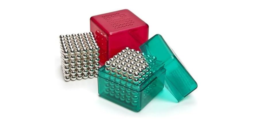 Silver Edition Buckyballs 216 Piece Magnetic Set 2-Pack with Exclusive ...