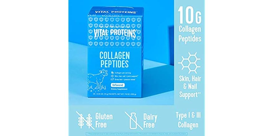 Collagen Peptide Powder Stick Supplement