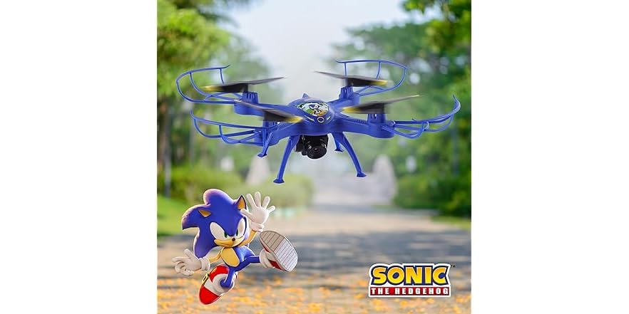 Sonic The Hedgehog Sky Racer Drone