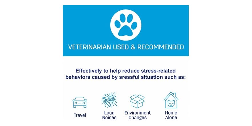 Fedciory Cat Calming Collar, 3 pack