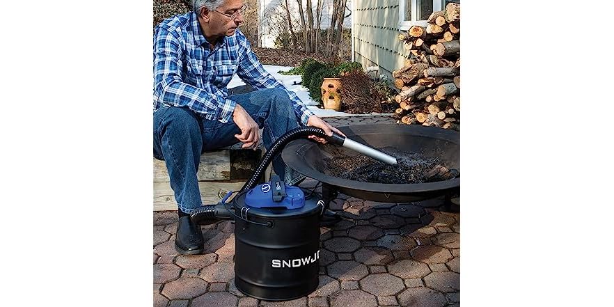 Snow Joe 4.8-Gallon 4-Amp Ash Vacuum