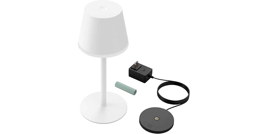 Philips Hue Go Smart Portable Table Lamp, White, 1 Pack