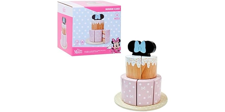 Wooden Toys Minnie Mouse Tea Set 13pc