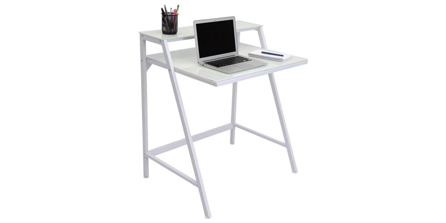 2-TIER Computer Desk- 2 Colors