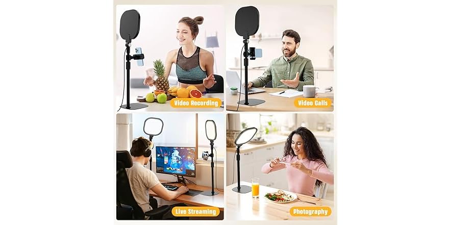 10'' Desk Ring Light