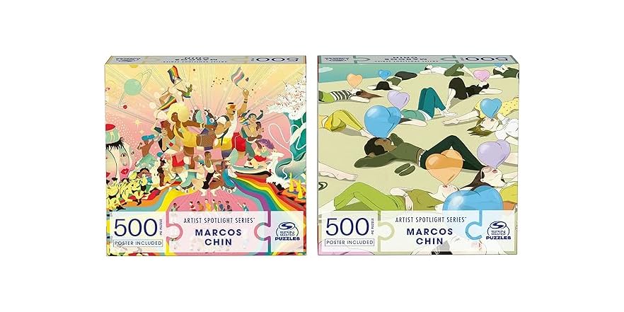 Spin Master 2500-Piece Puzzle Bundle