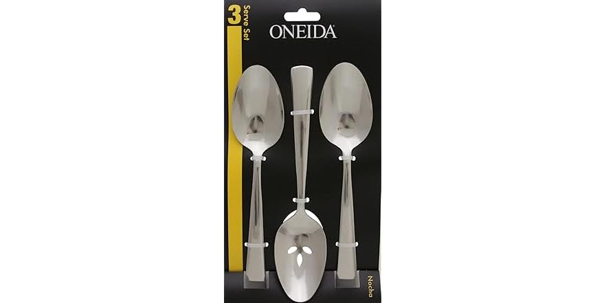 Oneida Nocha Everyday Flatware Serving Spoons