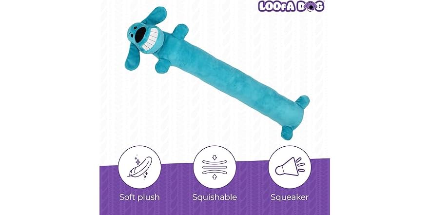 Multipet Loofa Dog Toy 24"