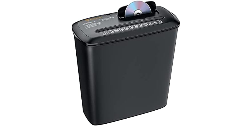 Bonsaii Paper Shredder 8-Sheet StripCut