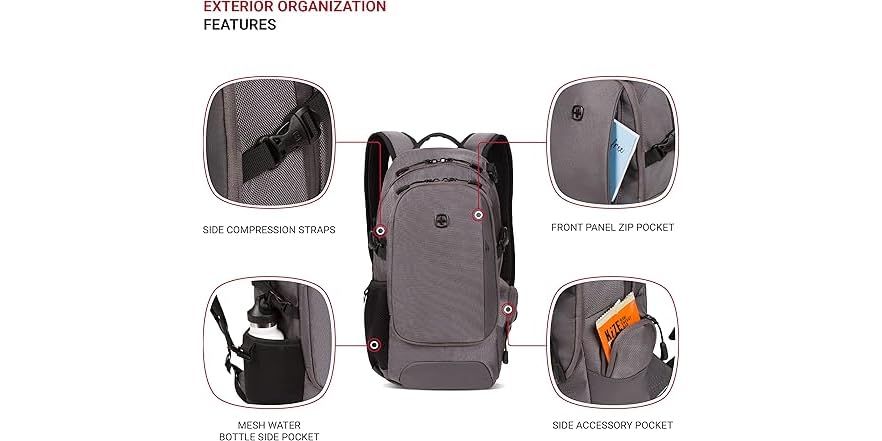 SwissGear Narrow Daypack 18-Inch