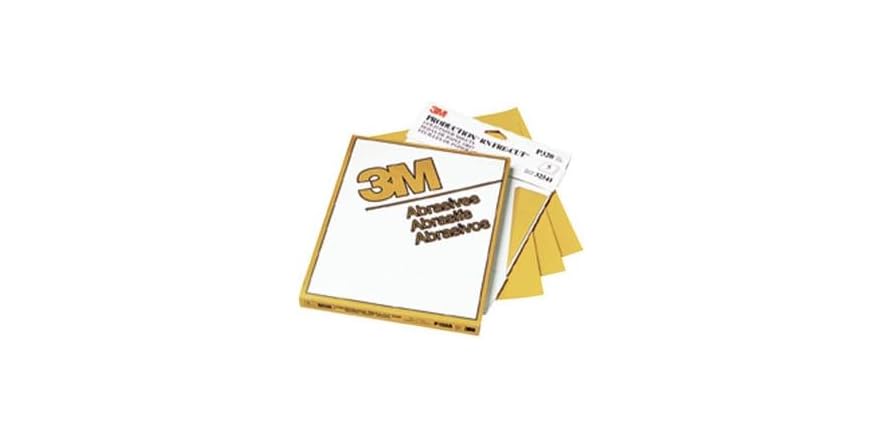3M P100 Abrasive Sheets, 50-Pack