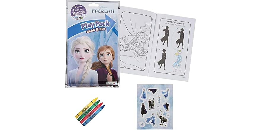 Frozen 2 Coloring Book and Sticker