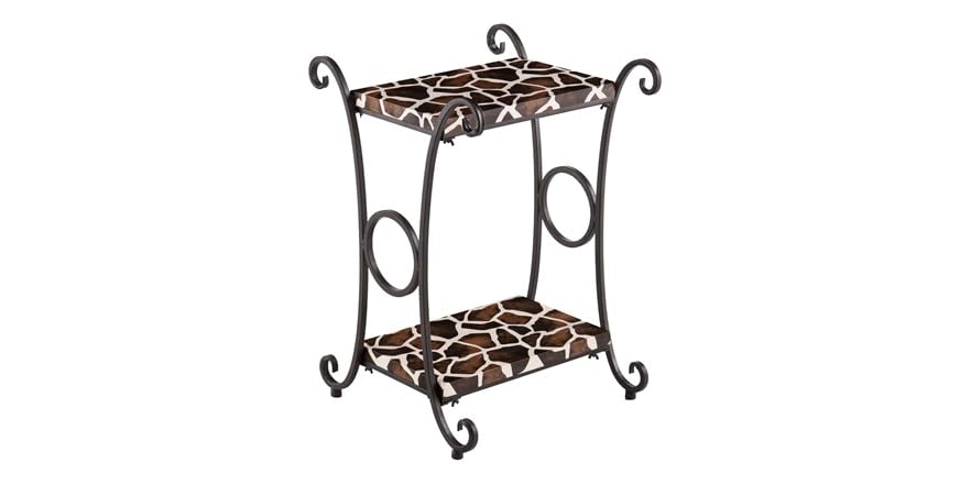 Animal Print Accent Table - Giraffe