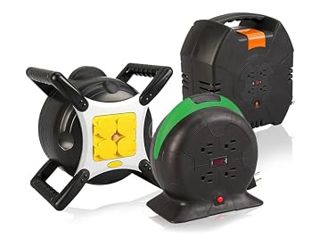 Designcord Auto Rewind Extension Cord Reels