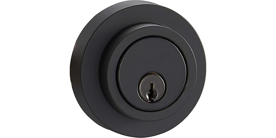 Amazon Basics Contemporary Deadbolt Key Lock - 6pk
