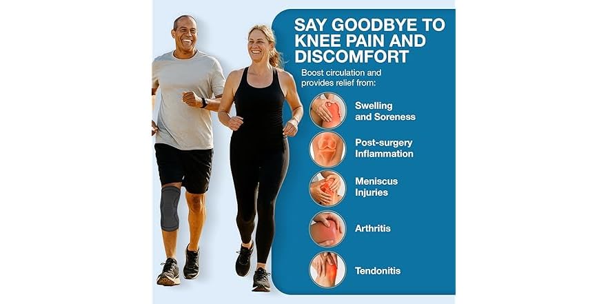UFlex Compression Knee Brace Pack of 2