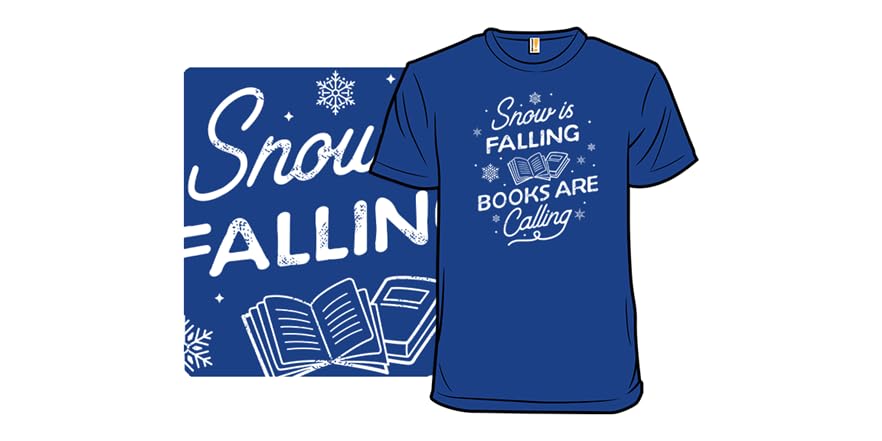 Snow is Falling Books are Calling