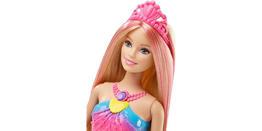 Barbie Doll Mermaid with Light-up Tail