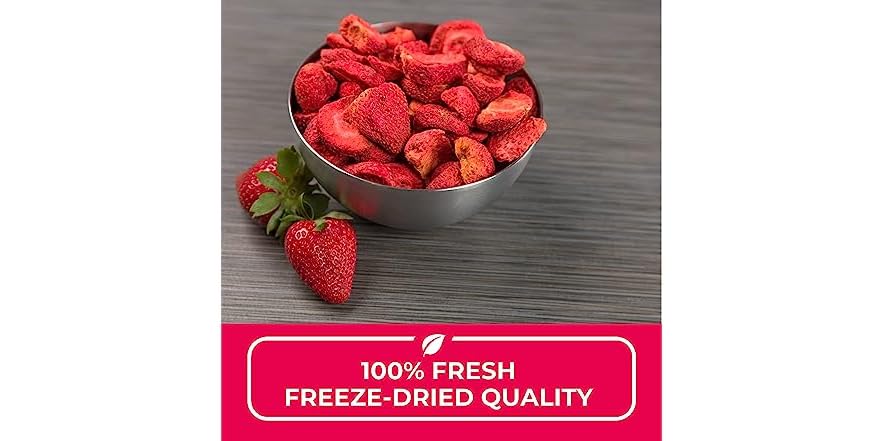 Nutristore Freeze Dried Strawberries