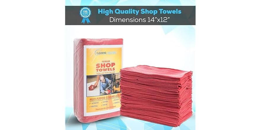 SIMPLI-MAGIC Premium Shop Towels, 100-pack