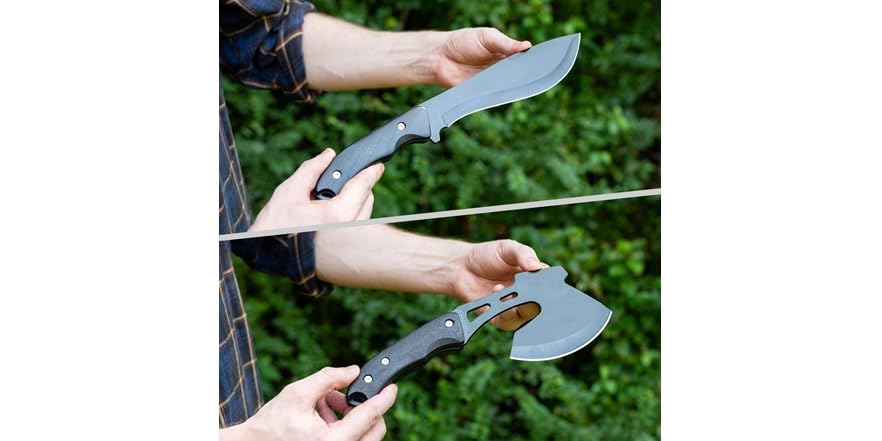 WORKPRO Axe Fixed Blade Knife Combo Set