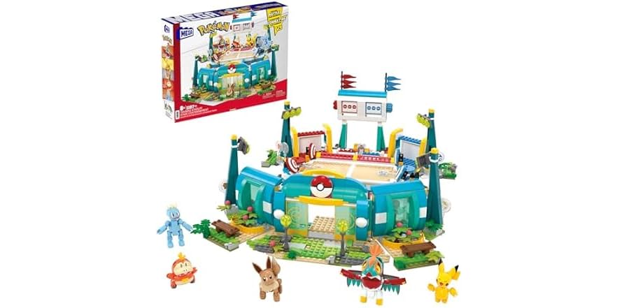 MEGA Pokémon Building Toys Set Training Stadium
