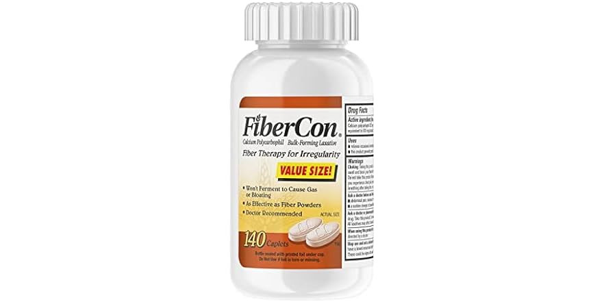 FiberCon Fiber Therapy Caplets 140ct