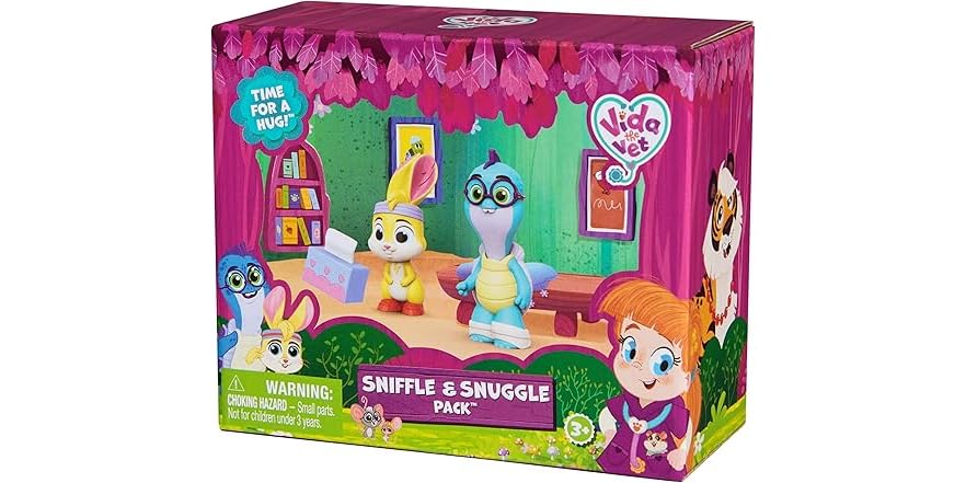 Vida the Vet, Sniffle & Snuggle Pack Action Figures