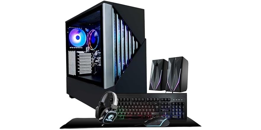 Periphio Reaper Gaming PC Computer | AMD Ryzen 5 1TB NVMeSSD
