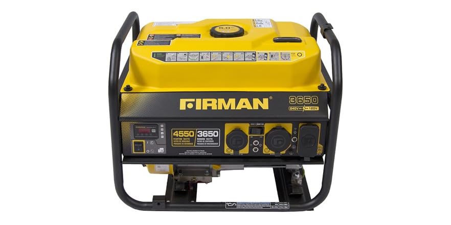 Firman P03605 3650/4550 Watt Generator