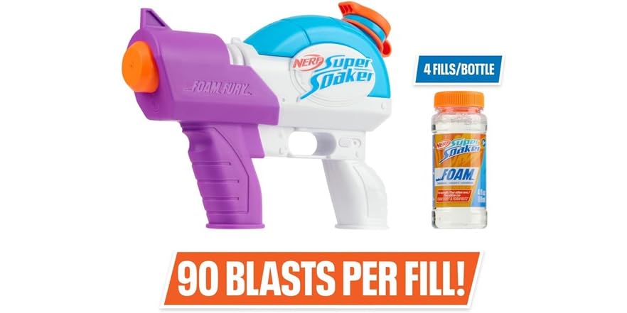 NERF Super Soaker Foam Fury Blaster