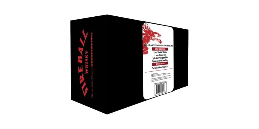 Fireball 2-Piece Mule Mug Set w/ Straws