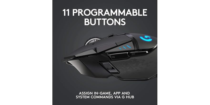 Logitech G502 Lightspeed Wireless Gaming Mouse (Open Box)